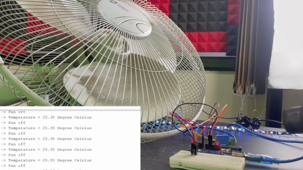 Temperature Controlled Fan with LM35 and Arduino